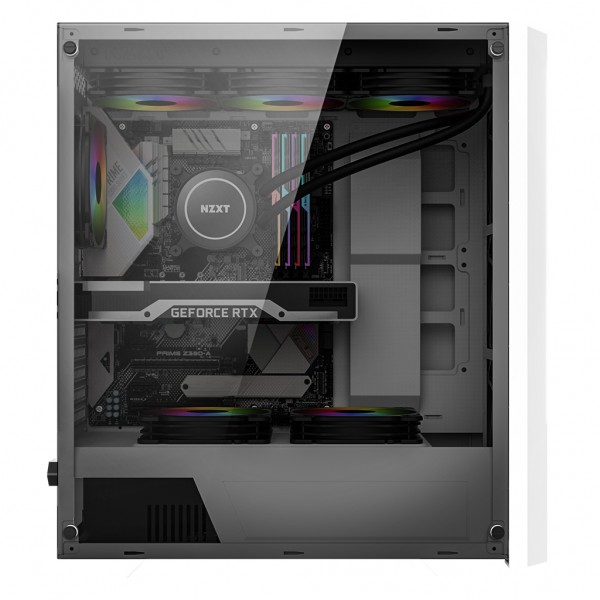 [S등급] SWORD S830 RGB 타이탄 글래스 화이트(구형)