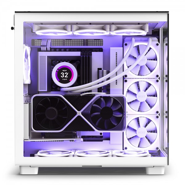 NZXT H9 ELITE Matte White